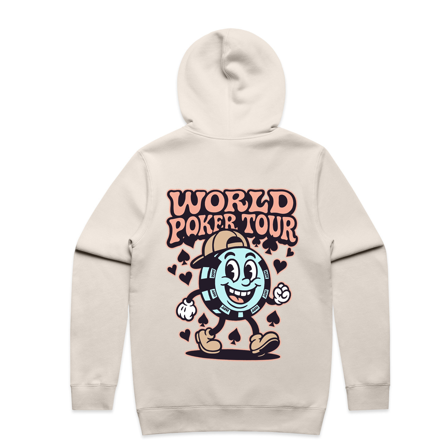 Happy WPT Chip Hoodie (Bone)